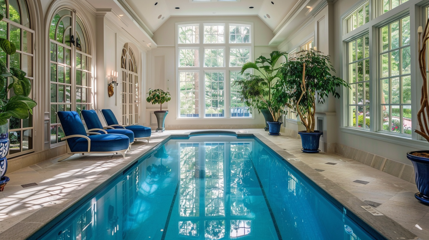 Luxurious Indoor Pool – GLD-LAB. EX GALLERY