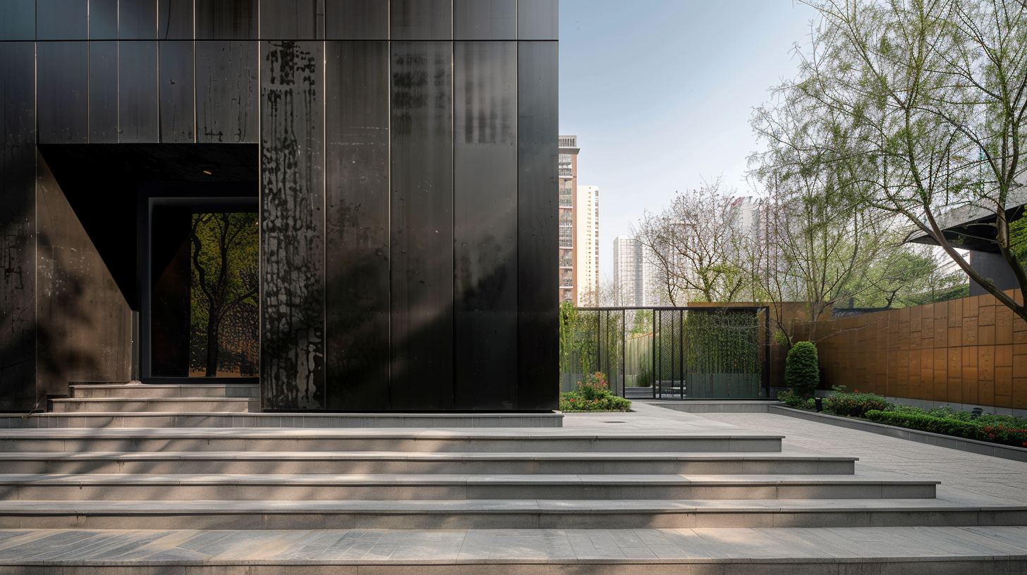 Sleek Urban Oasis – GLD-LAB. EX GALLERY