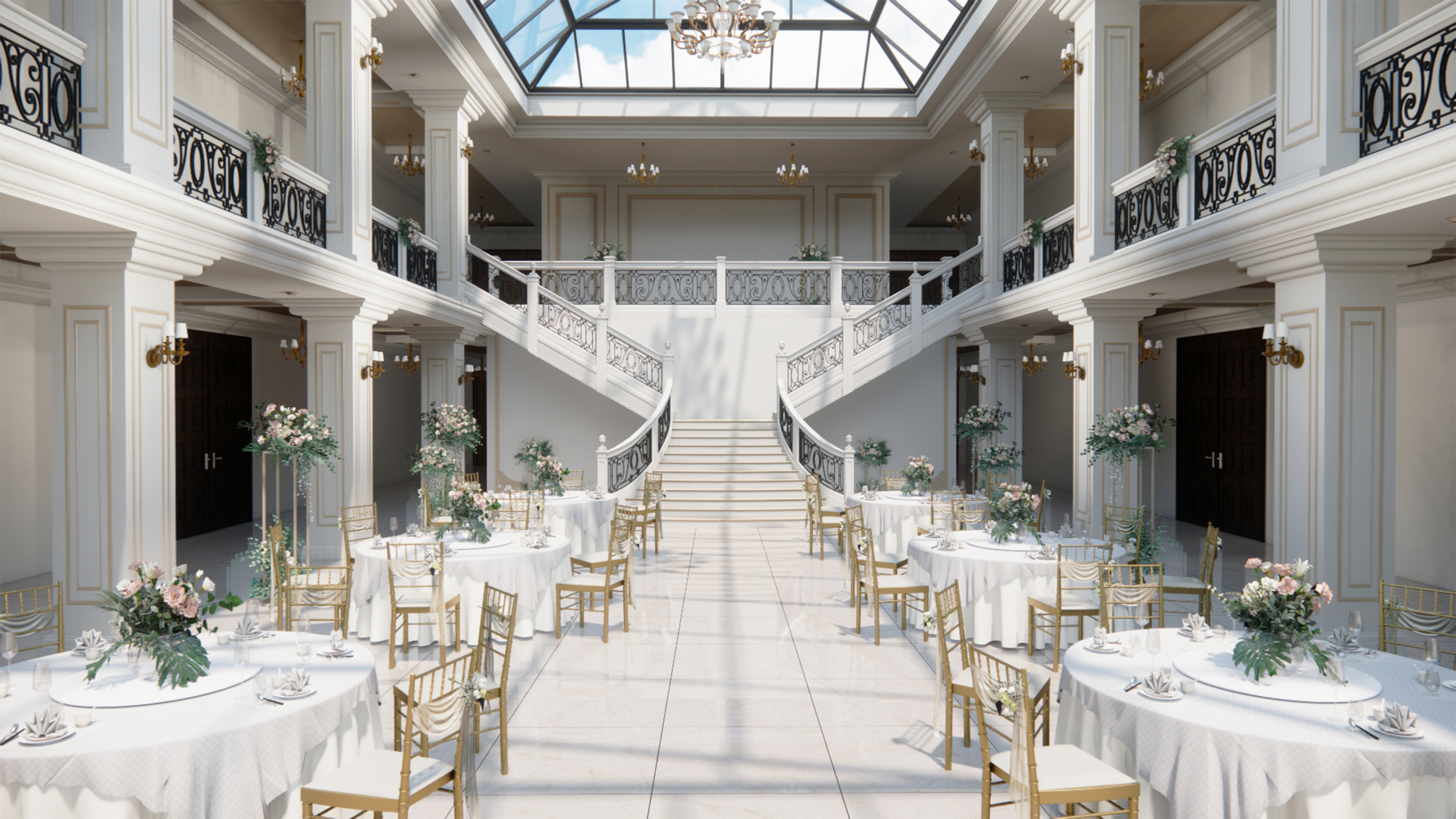 Regal Wedding Venue Grandeur｜Interior – GLD-LAB. EX GALLERY