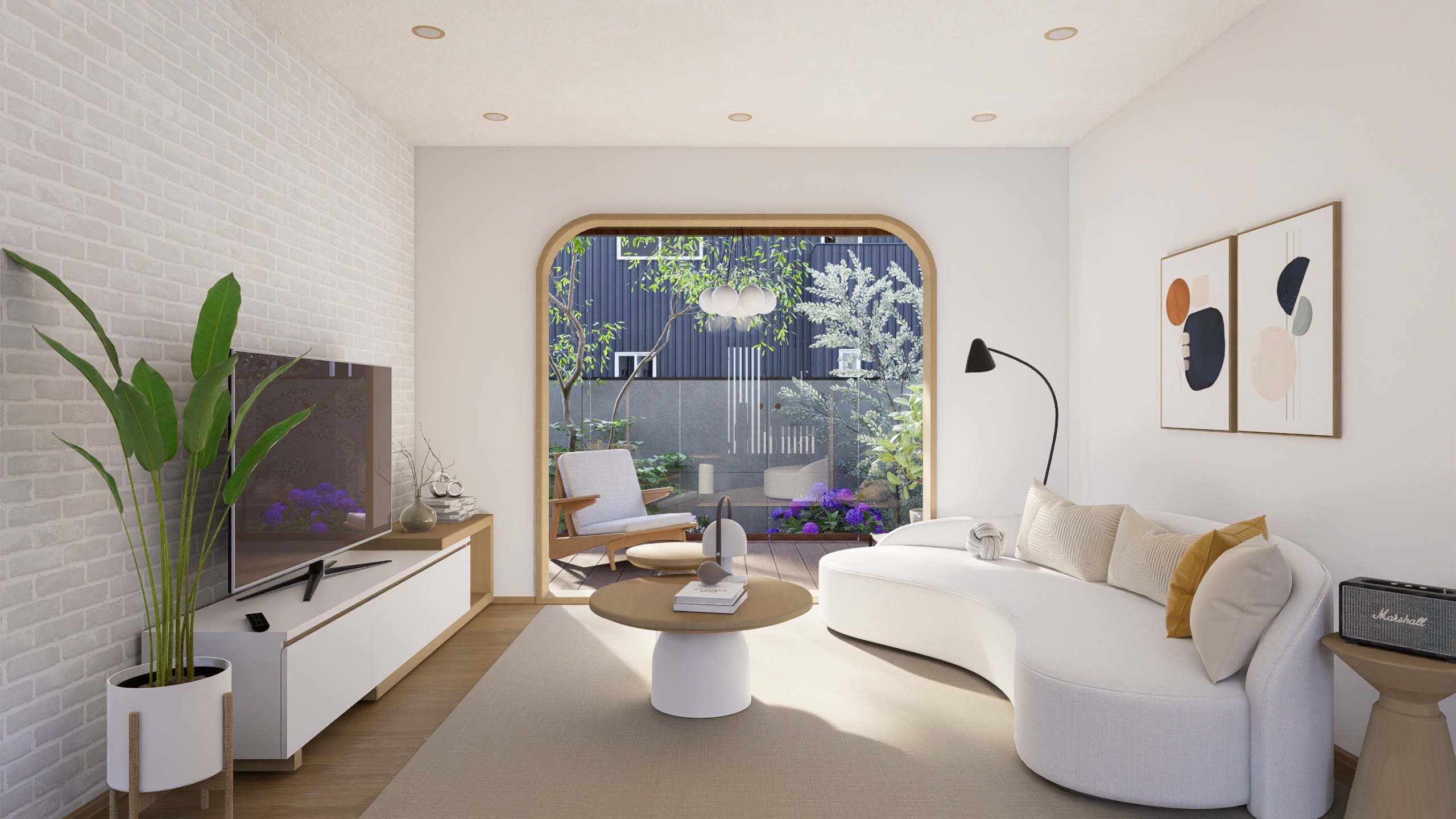 Harmonious Fusion of Nature and Design｜Interior – GLD-LAB. EX GALLERY